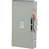 Siemens DTNF324R 200-Amp 3 Pole 240-volt 3 Wire Non-Fused Double Throw ...