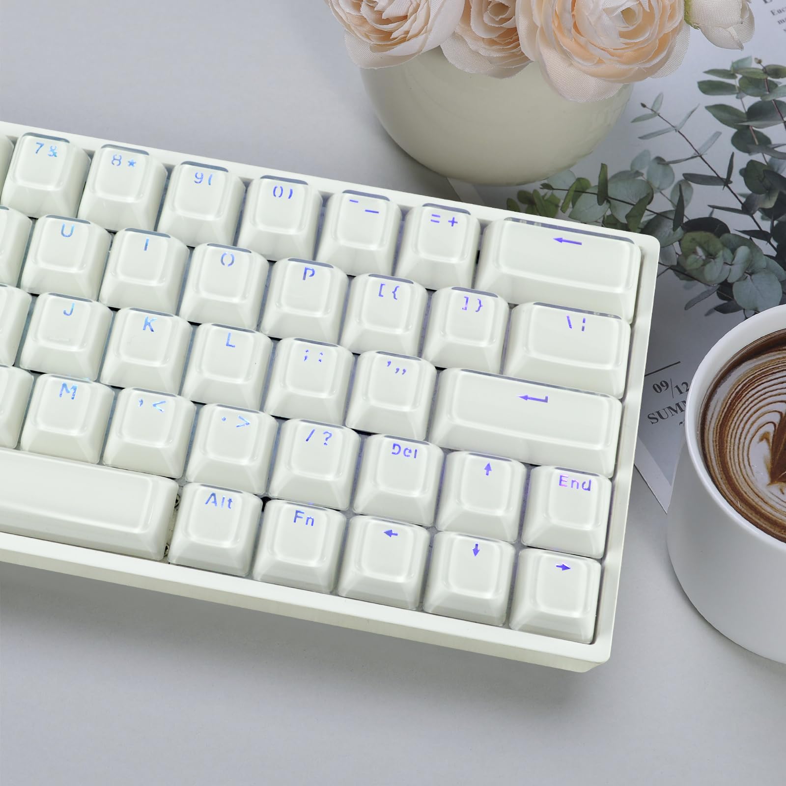 Mua COTAIWA Crystal Keycaps,Ice Crystal Keycap，ABS Jelly Key caps Set ...