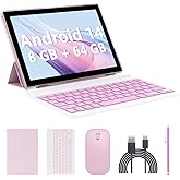 Amazon.com : 10 inch Tablet 2 in 1 Tablets 10" Android 14 Tablets 8GB ...