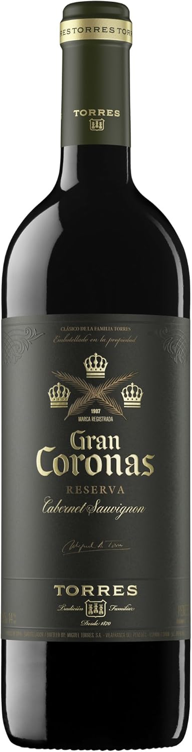 Torres Gran Coronas Cabernet Sauvignon Reserva Penedès Wine 2014/2015 ...
