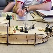 Amazon.com: D&D Flying Miniatures Combat Riser (Set of 2) Acrylic Laser ...