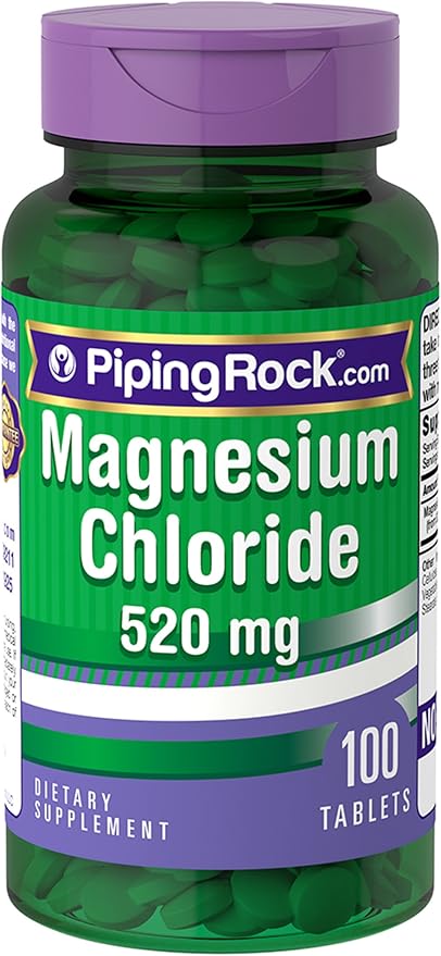 Amazon.com: Magnesium Chloride 520mg 100 Tablets: Everything Else