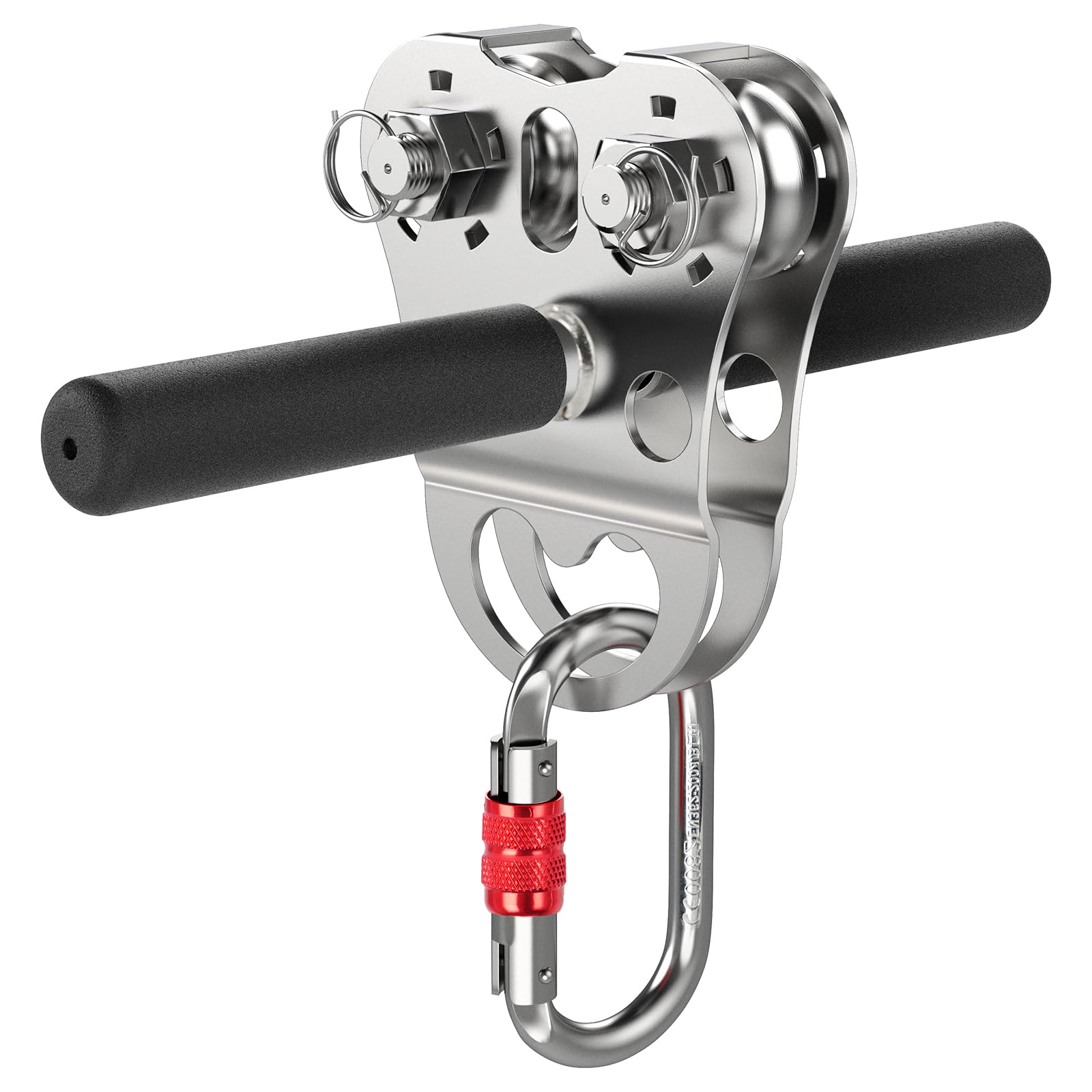 Fologtoo Zipline Pulley, 304 Stainless Steel Zipline Trolley with ...