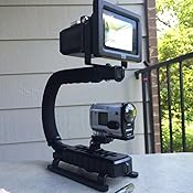 Amazon.com : Zeadio Video Action Stabilizing Handle Grip Handheld ...