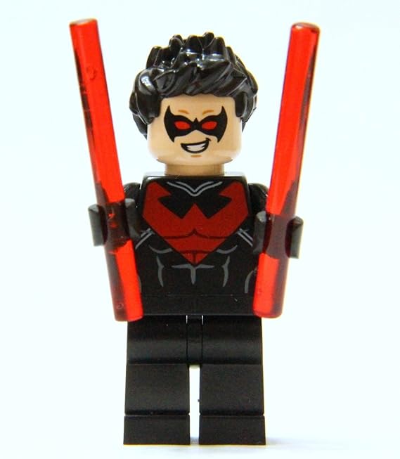 LEGO® Batman DC Super Heroes Nightwing Minifigure (Red Version) 2014 ...