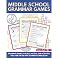 Amazon.com: Middle School Grammar Games: Grammar Games, Puzzles, Mazes ...