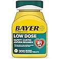 Amazon.com: Aspirin Regimen Bayer 81mg Enteric Coated Tablets | Pain ...