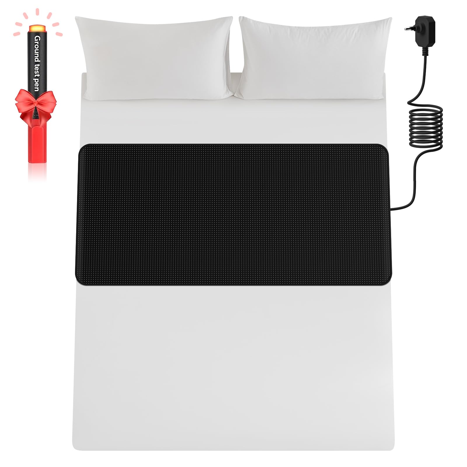 Grounding Mat for Bed, Earth Mat Grounding Pad-Enjoy Grounded Effect at ...