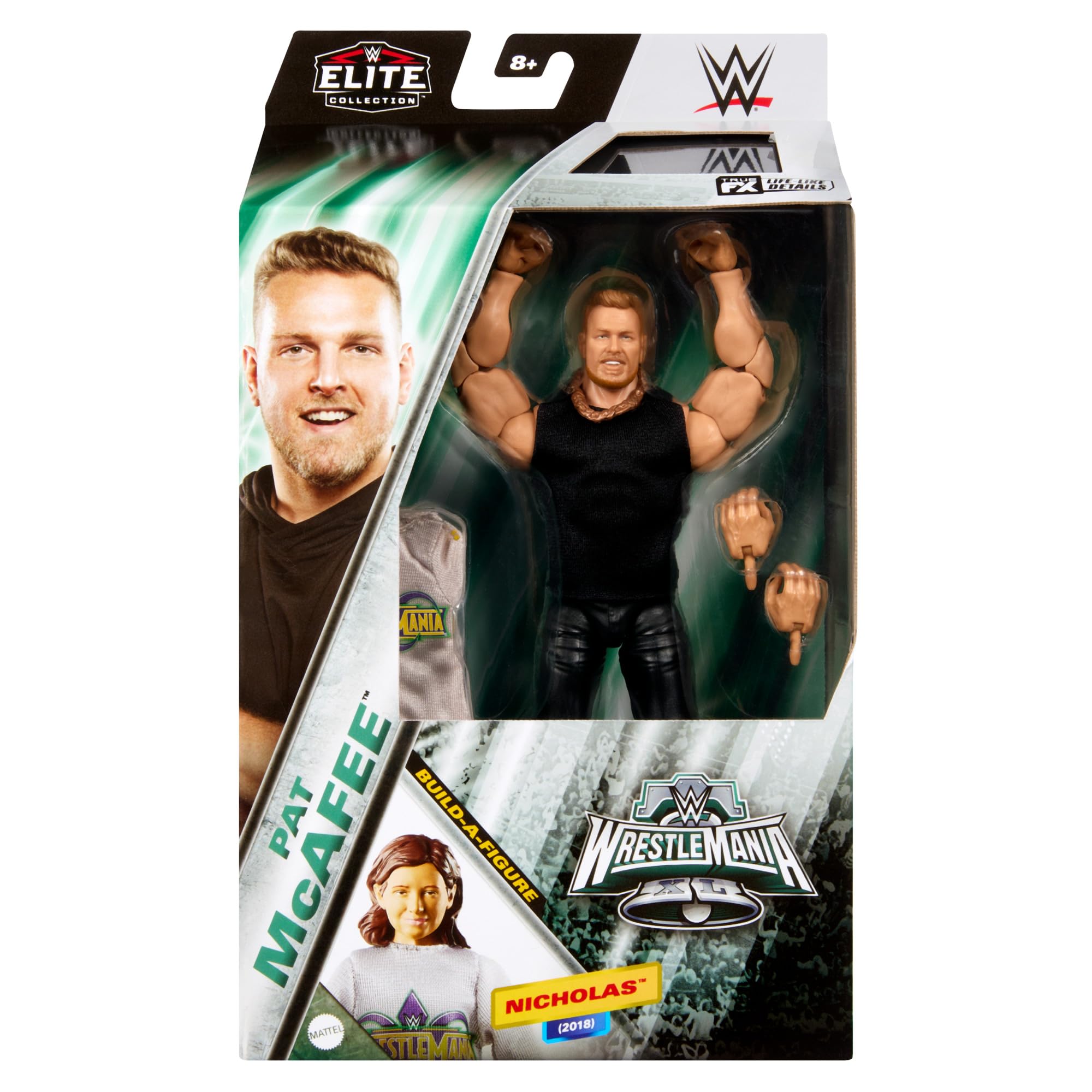 Mua Mattel WWE Elite Collection Wrestlemania Action Figure Set, Pat ...
