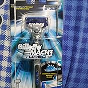 Buy Gillette Mach 3 Turbo Manual Shaving Razor Online at Low Prices in ...
