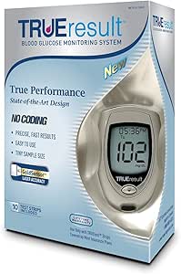 Amazon.com: TRUEresult Blood Glucose Monitoring System : Health & Household