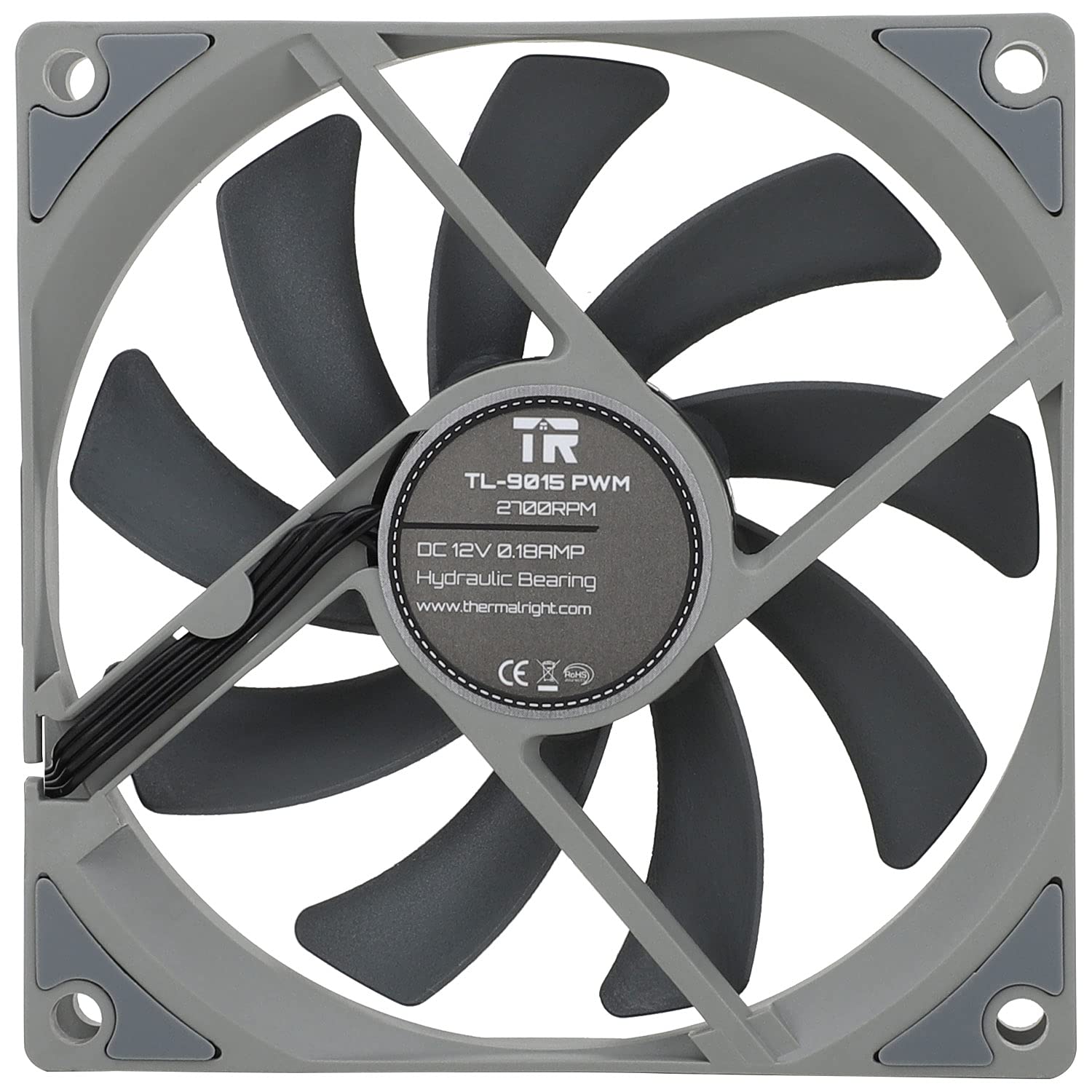 Thermalright TL-9015 CPU Fan Computer Case Fan Quiet 4pin PWM PC Fan ...