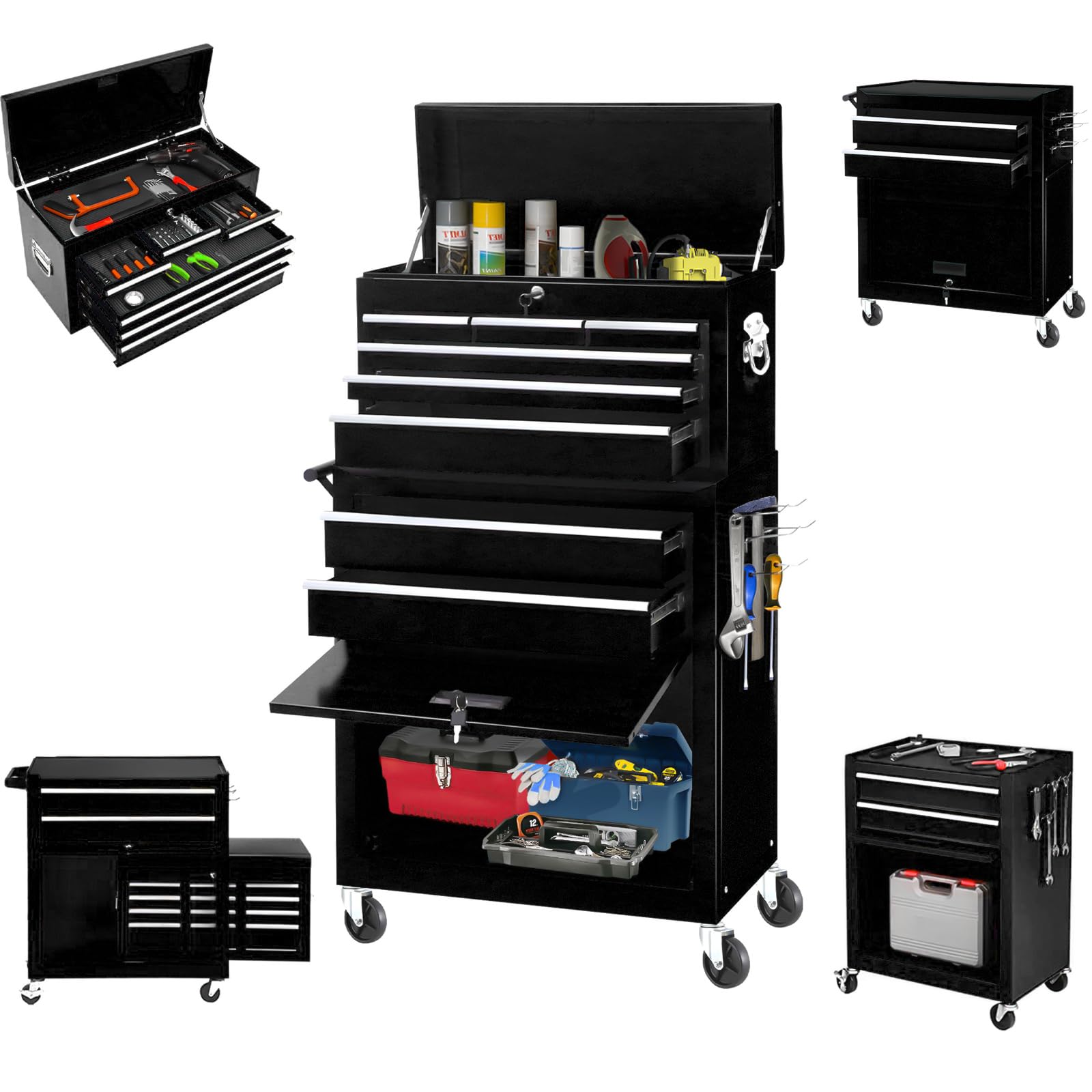 Mua Atripark Rolling Tool Chest with Wheels 8 Drawers, Assembled Tool ...