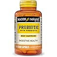 Amazon.com: Mason Natural Probiotic with Prebiotic - Dual Action ...