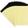 Amazon.com : Goefun 12 PCS Yellow Legal Pads 8.5 x 11-50 Sheets per ...