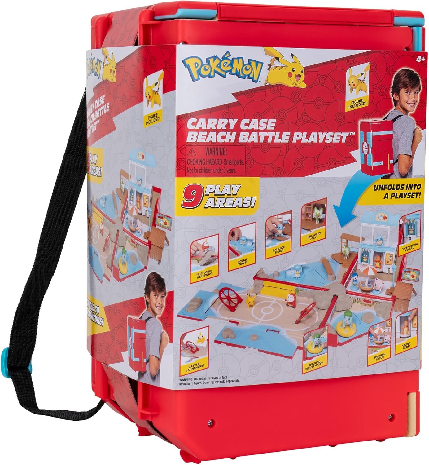 Mua Pokemon Carry Case Beach Battle Playset - Portable Transforming ...