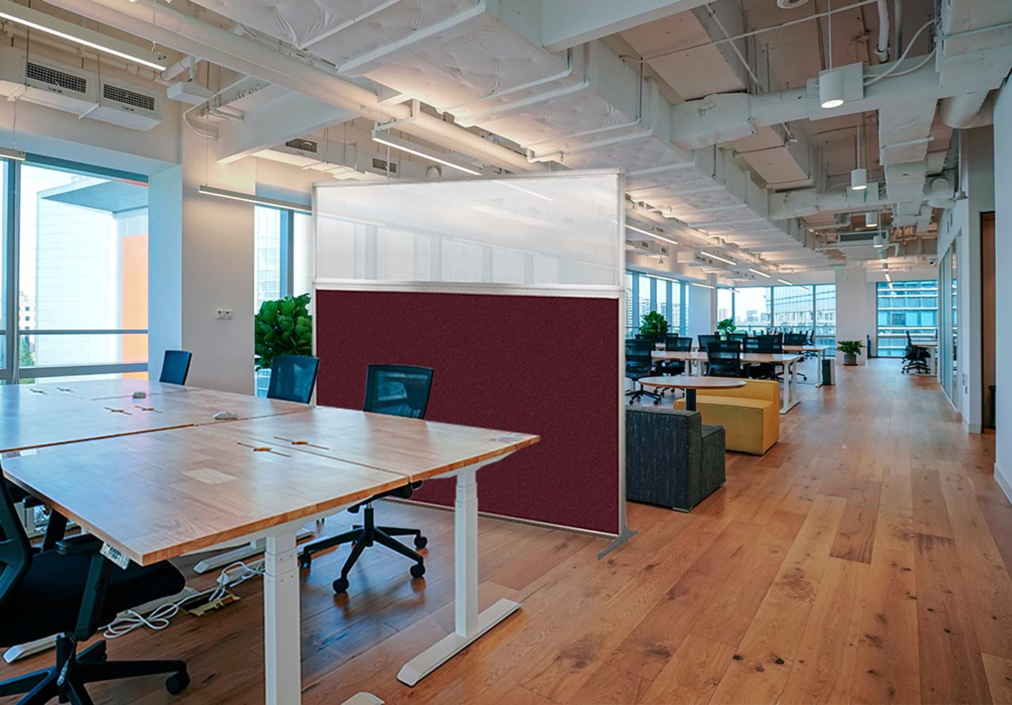 Mua Versare Hush Screen Portable Room Divider | Workstation Wall ...
