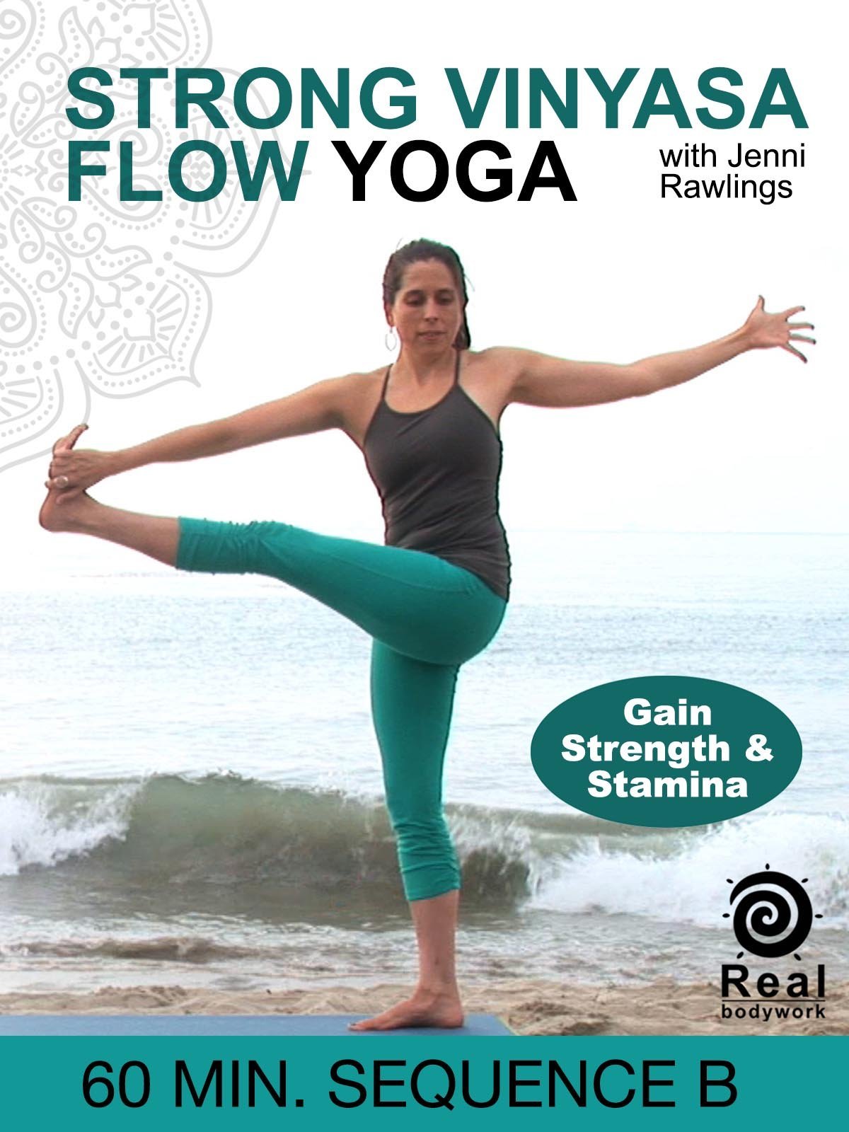 Amazon.com: Strong Vinyasa Flow Yoga 60 min sequence B : JenniRawlings ...