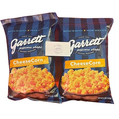 Mua Garrett Cheese Corn Popcorn, Two 5oz Bags, Bundled with Lang's ...