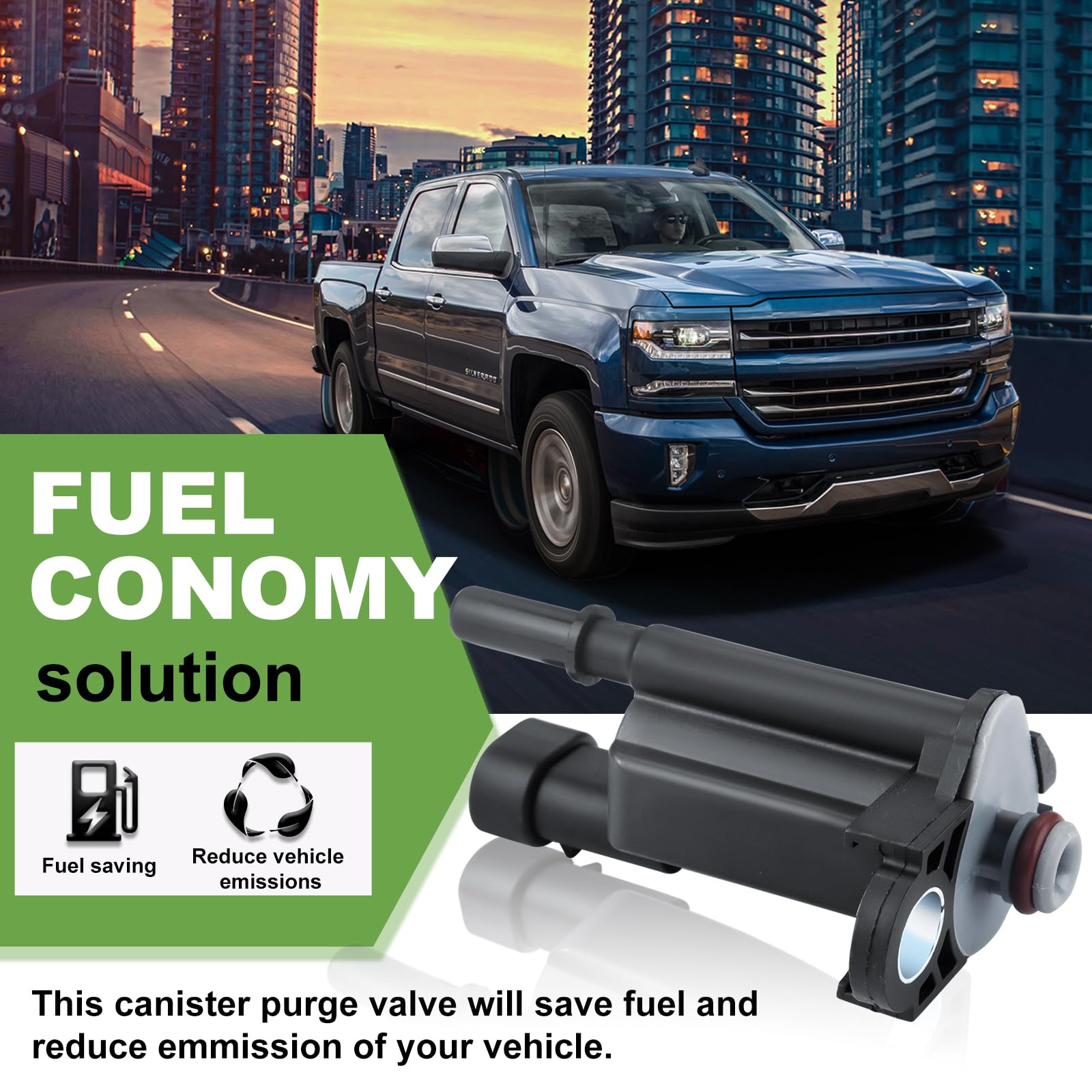 12592015 214-1473 Evap Vapor Canister Purge Valve Solenoid Compatible ...