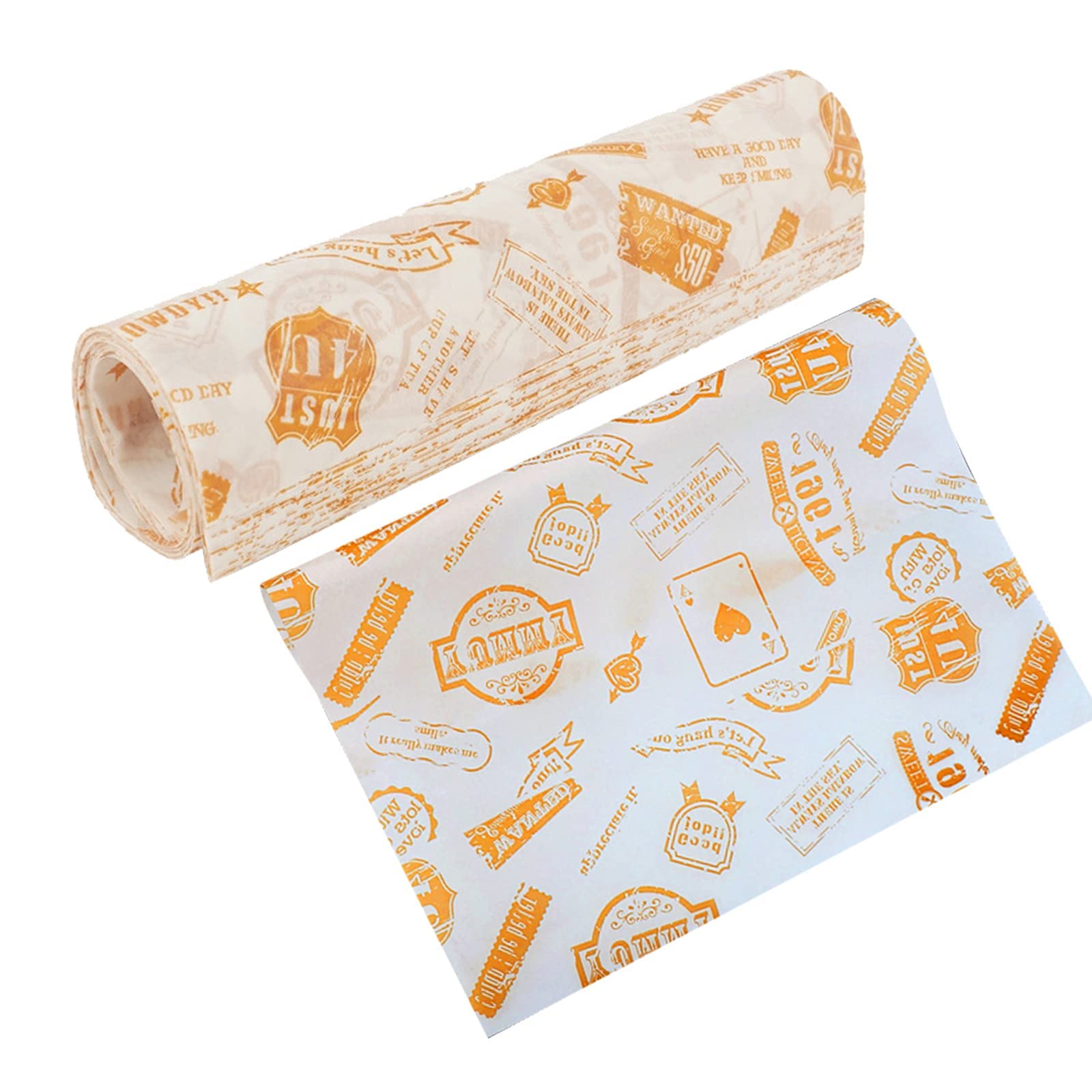 Mua 50 PCS Food Grade Wrap Paper, Deli Greaseproof Paper Waterproof Wax ...