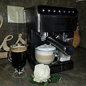 Amazon.com: AICOOK Espresso Machine, Barista Espresso Coffee Maker with ...