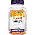 Webber Naturals Turmeric Curcumin Vegan Antioxidant Gummies