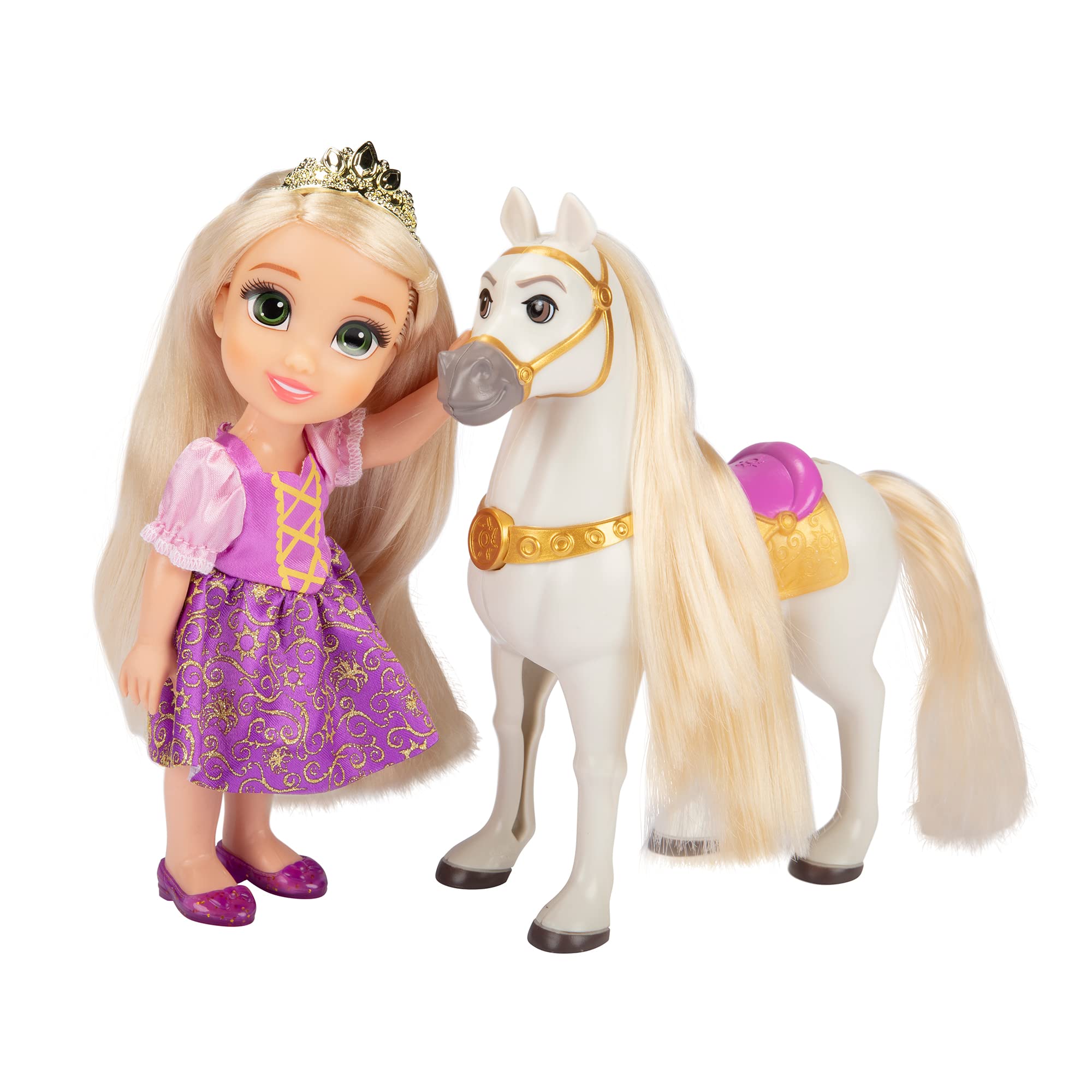 Mua Disney Princess Rapunzel Doll & Maximus Petite Gift Set Disney ...