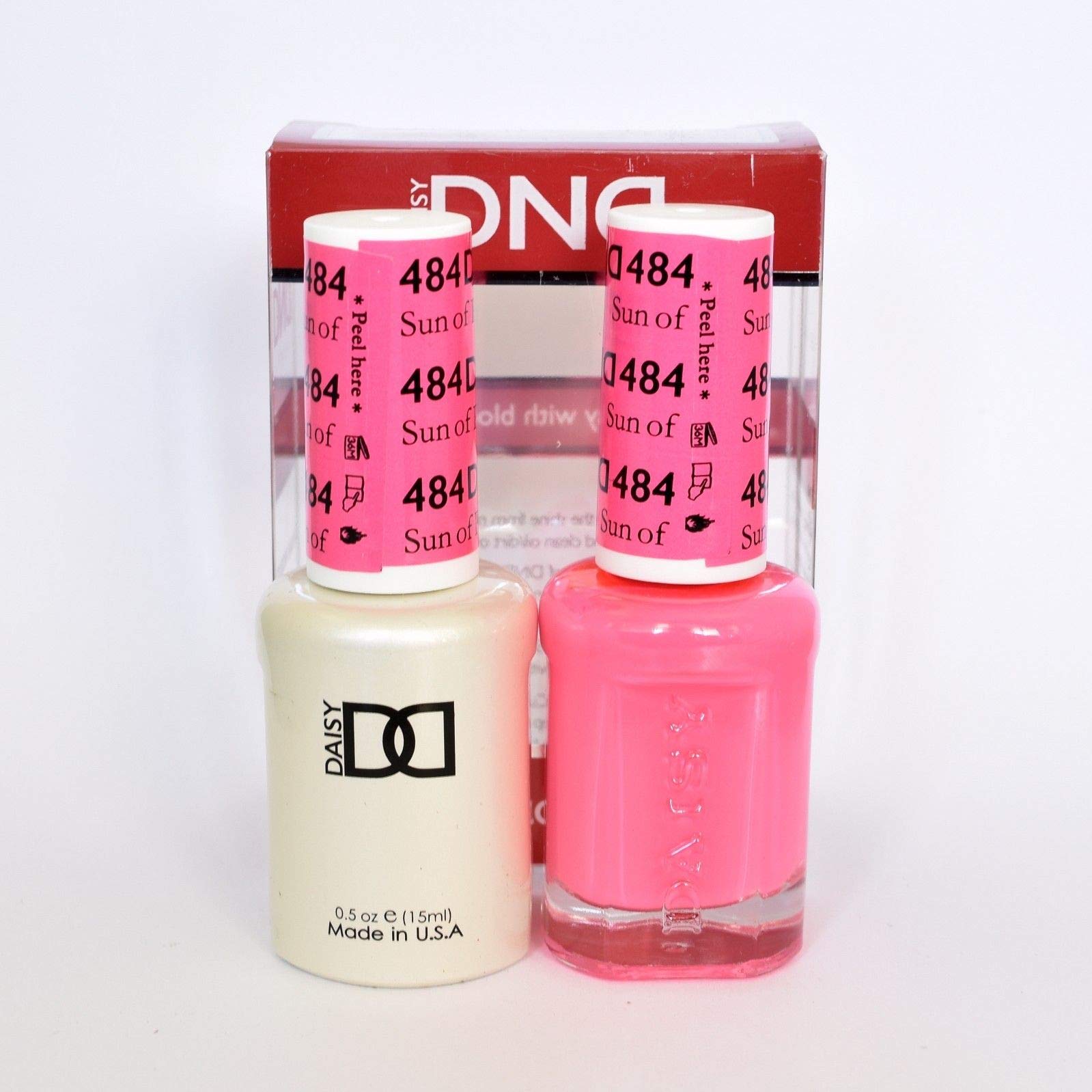 Amazon.com : DND Gel & Matching Polish Set (502 - Soft Orange) : Beauty