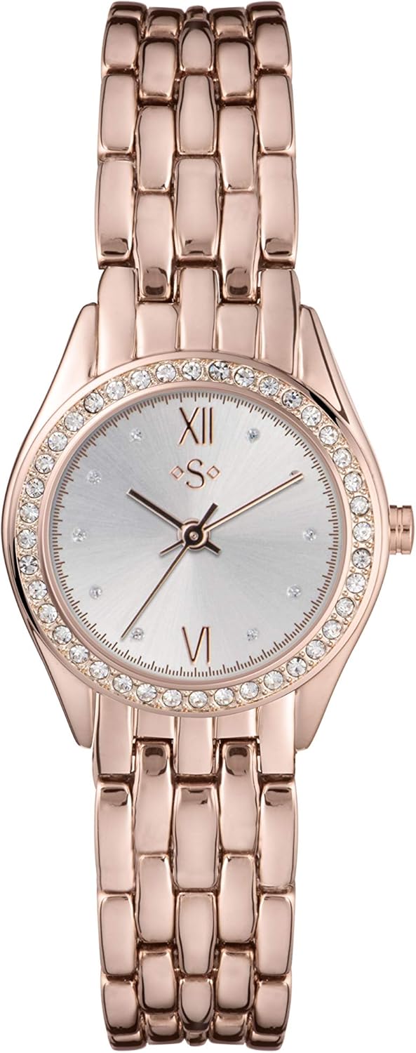 Spirit Womens Analogue Classic Quartz Watch with Stainless Steel Strap ...