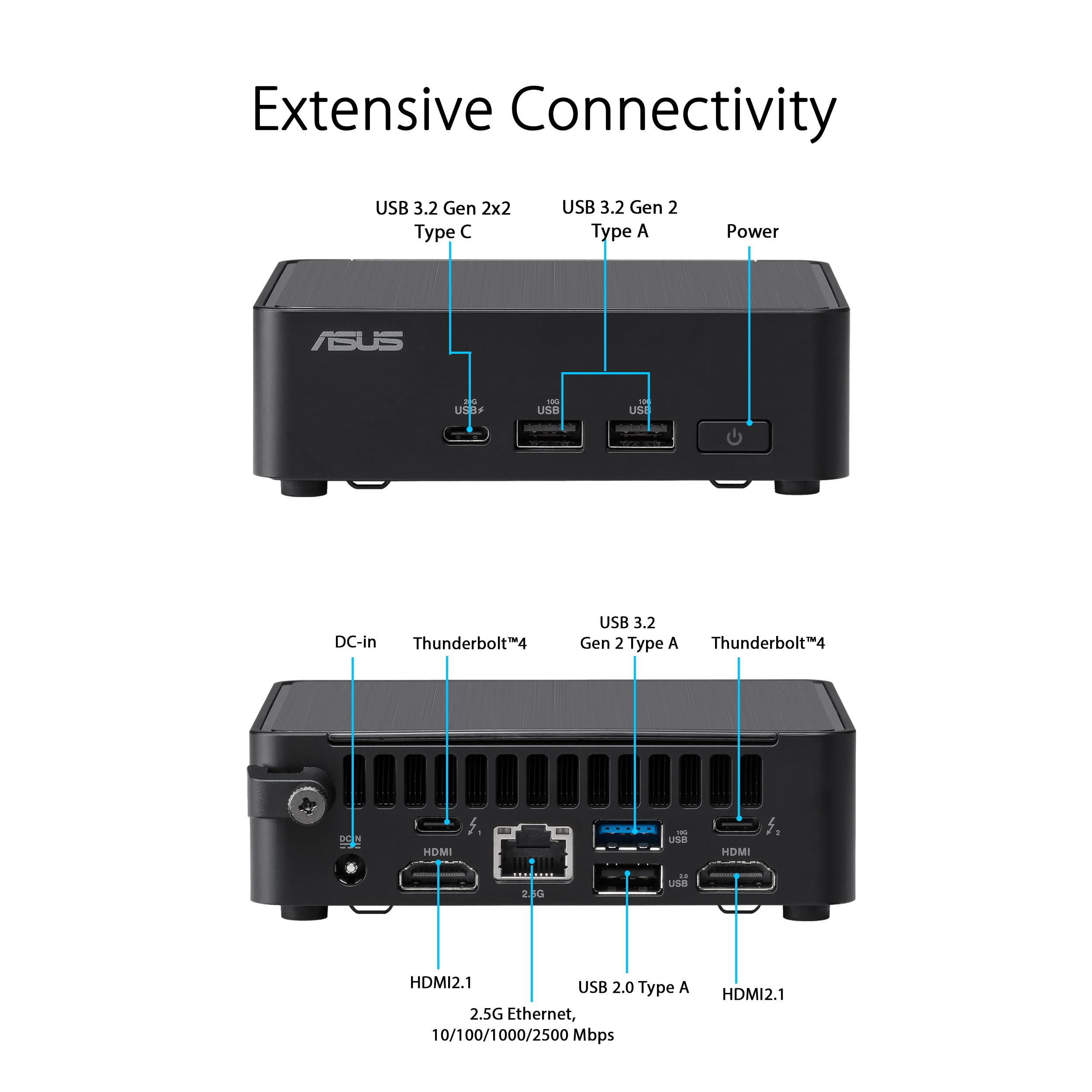 Mua ASUS NUC 14 Pro Tall Full System Mini PC with Intel 14th Gen Core ...