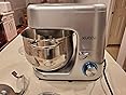 Amazon.com: KUCCU Stand Mixer, 8.5 Qt 660W, 6-Speed Tilt-Head Food ...