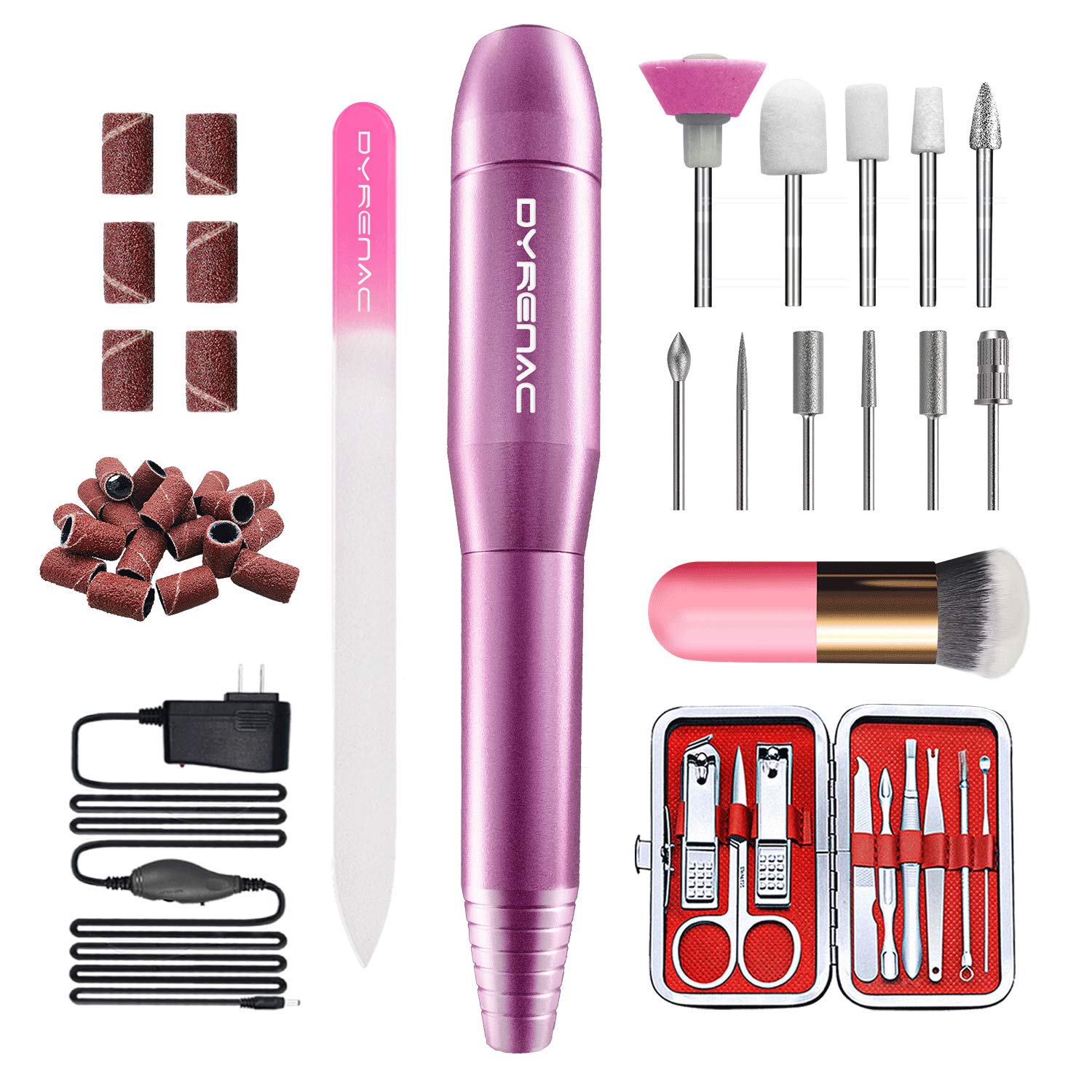 Amazon.com: Portable Electric Efile Nail Drill Kit, Professional Nail ...