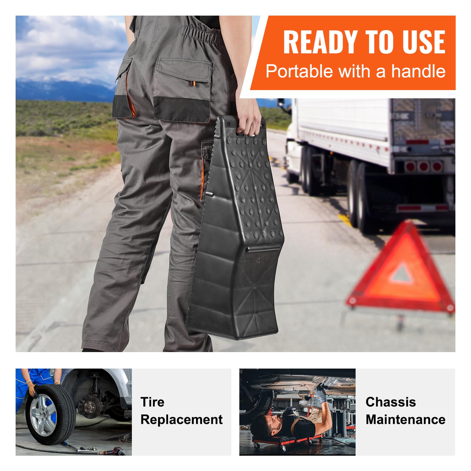 Mua VEVOR Car Ramp, 1 Piece Low Profile Car Service Ramp, 20000 lbs/10 ...