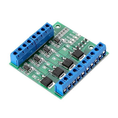 ANMBEST MOSFET Trigger Switch 4 Channel Drive Module 400W DC 3.7-27V ...