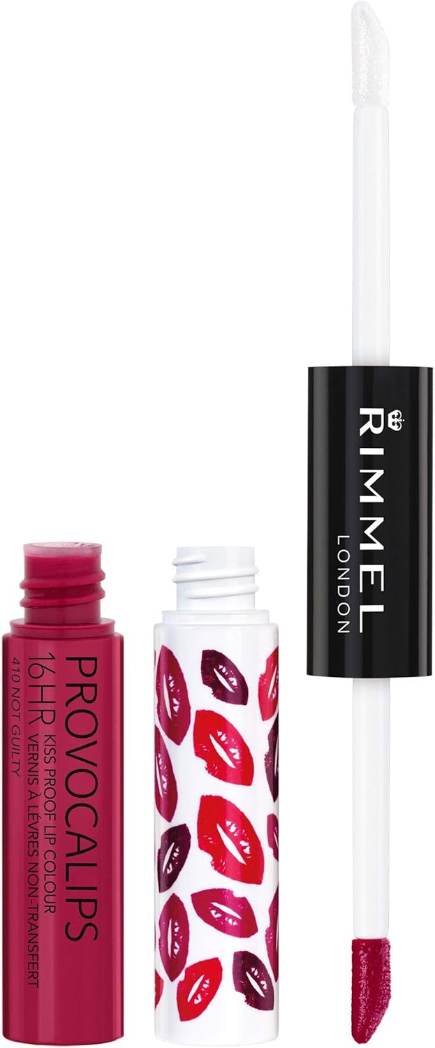 Rimmel London Provocalips 16HR Kissproof Lipstick 41, Not Guilty, 7 ml ...