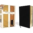 KJV, Amplified, Parallel Bible, Large Print, Bonded Leather, Black, Red ...