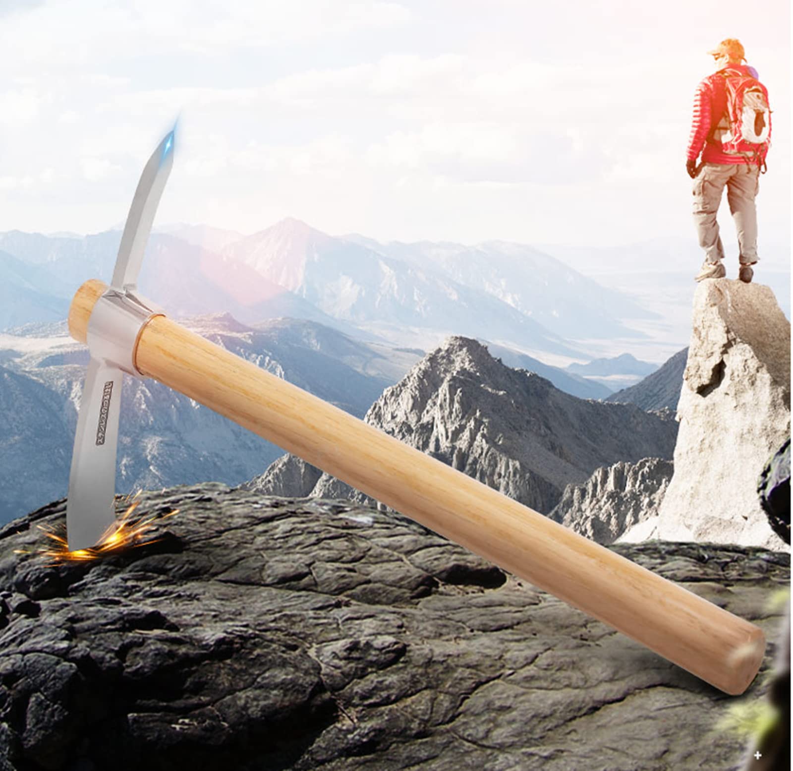 Mua icross-ep Garden Pick Mattock Hoe, Pickaxe Heavy Duty Pick Axe Hand ...