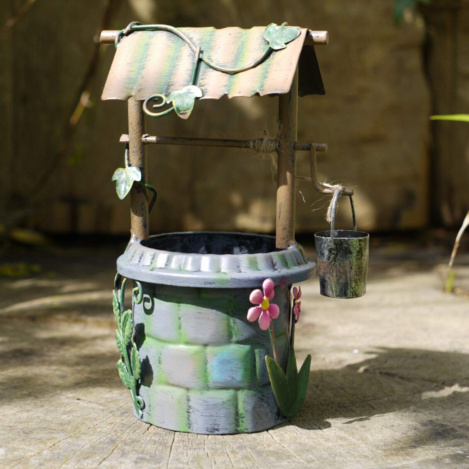 Buy Secret Garden Magical Fairy Wishing Well Pixie House Garden ...