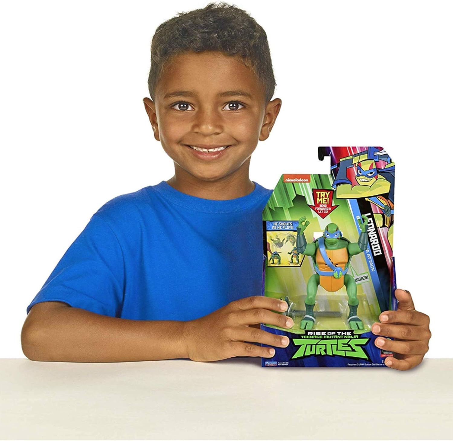 Rise of the Teenage Mutant Ninja Turtles 81401 ROTMNT Deluxe Leonardo ...