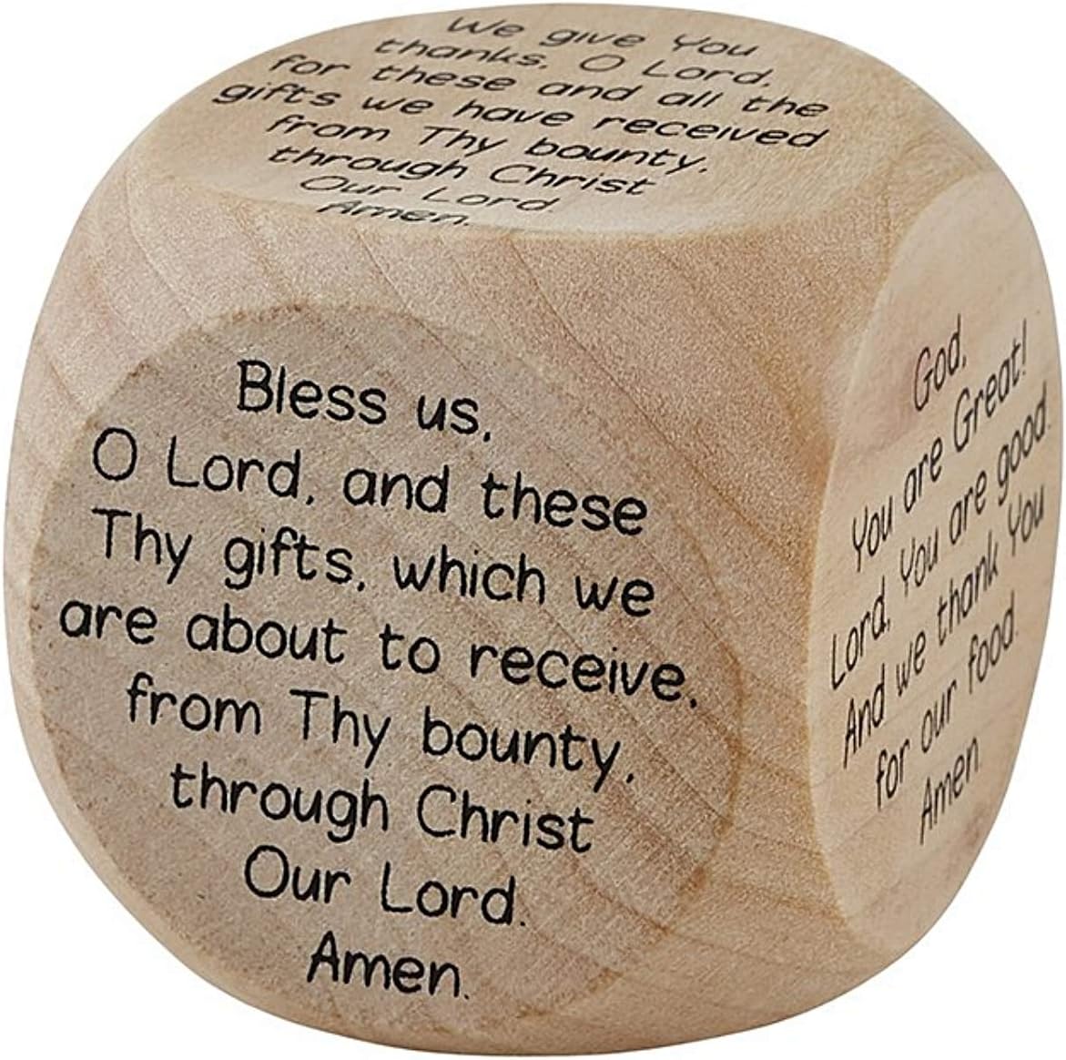 Amazon.com: Children's Mealtime Prayer Cube for Learning with Family to ...