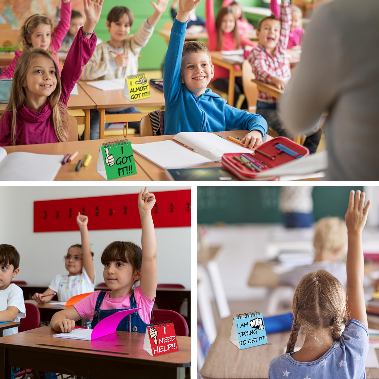 Mua 50 Pcs I Need Help Mini Flip Chart Classroom Management Tools Self ...