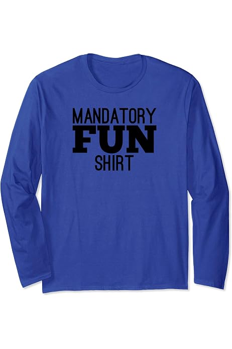 Mandatory Fun Memes Funny Military Quote Mandatory Fun Shirt In Black'