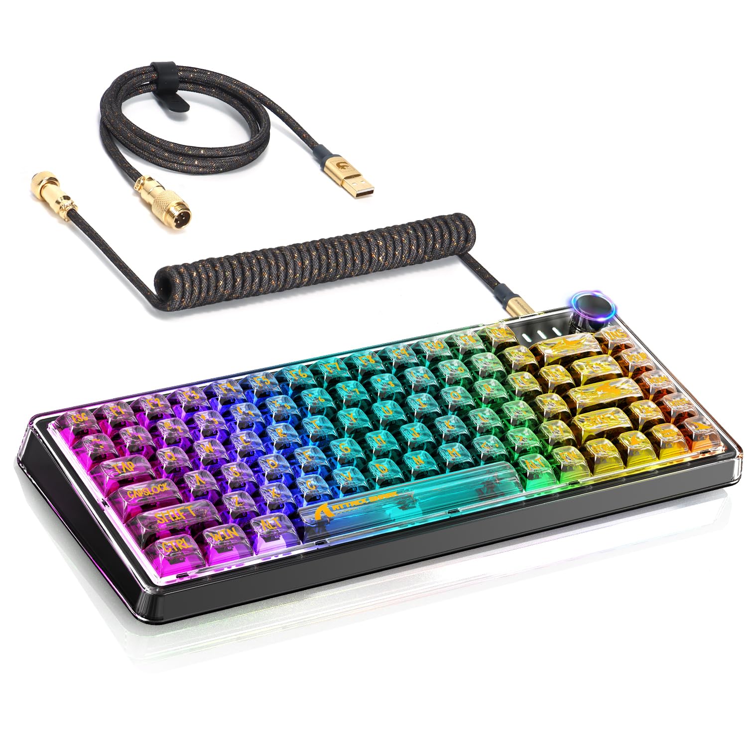 Mua ATTACK SHARK K75 Mechanical Keyboard, Transparent PC Keycaps ...