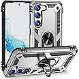 Amazon.com: Dionsibei Military Grade Drop Impact Case for Galaxy S23 5G - 360 Metal Rotating ...