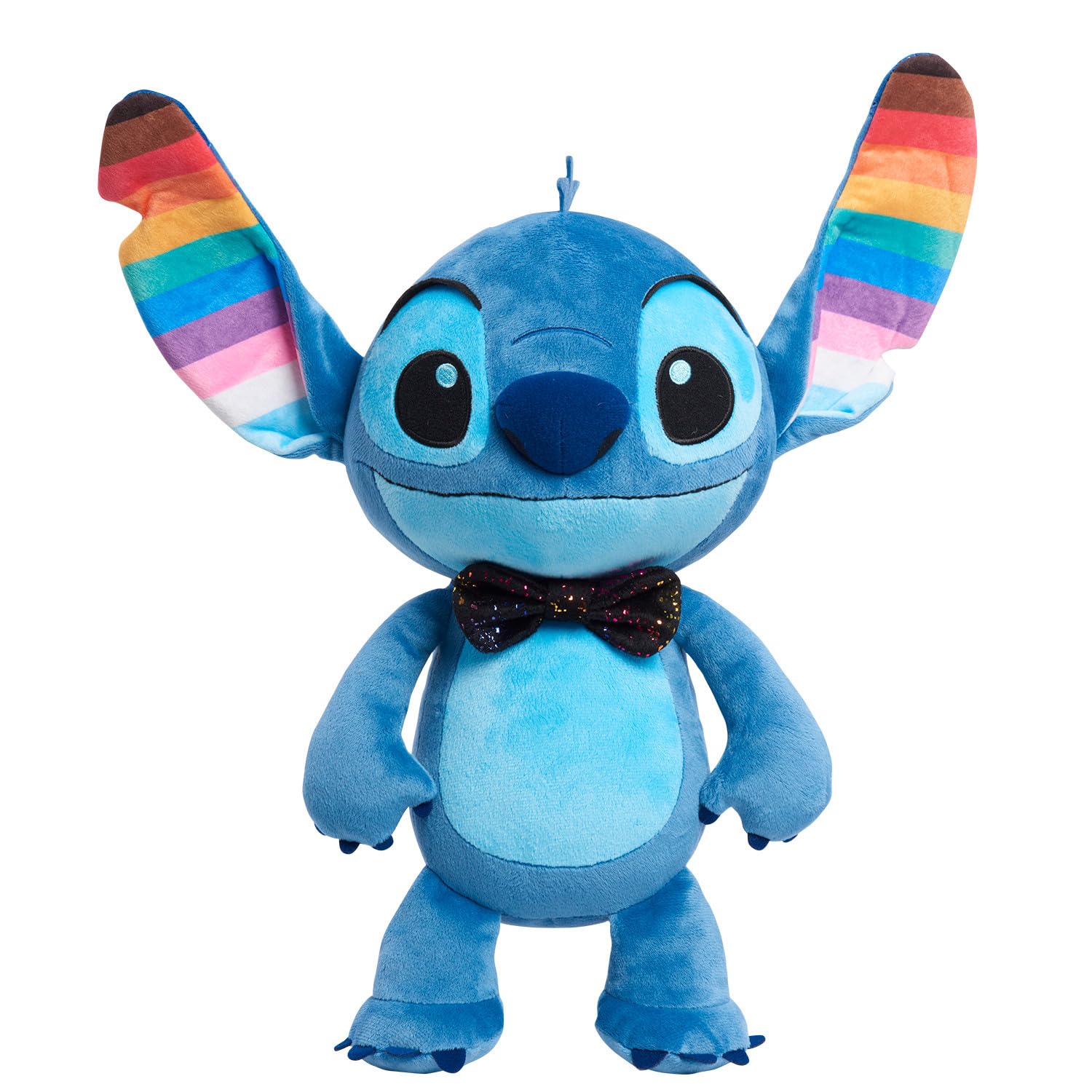 Just Play Disney Pride Stitch 15-inch Large Plush Stuffed Animal, Soft ...