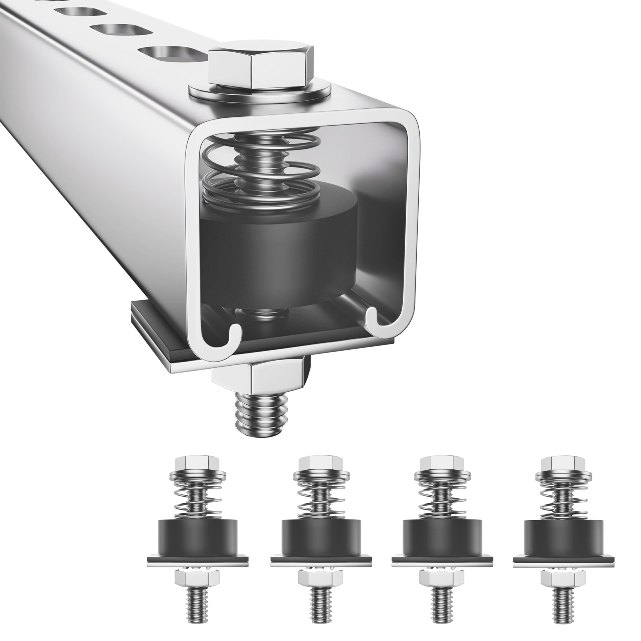 Mua Roller Wheels Limit Trolley Assembly Positioning for Unistrut Strut ...