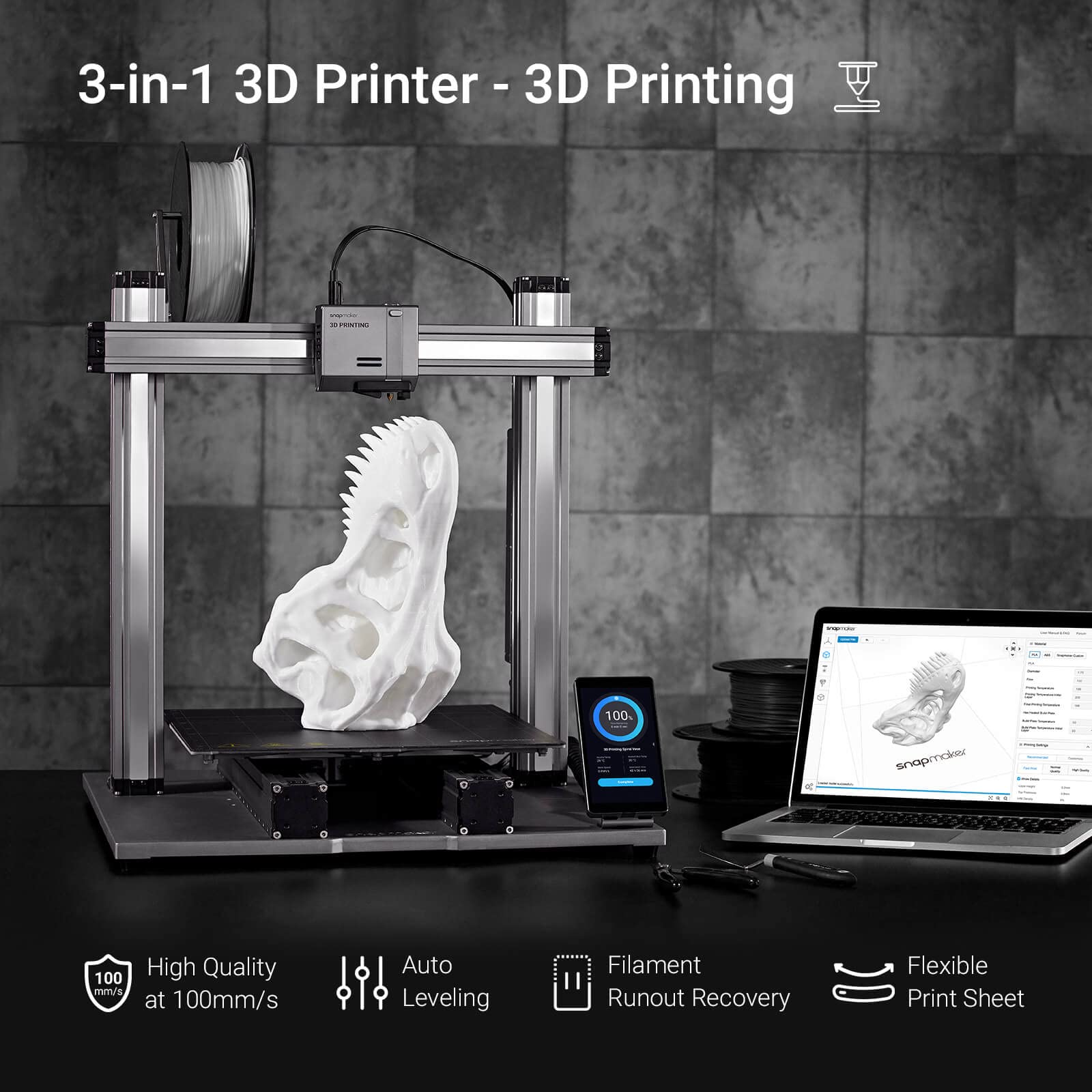 Mua Snapmaker 2.0 Modular A250T 3D Printer, 3 in 1 3D Printer with 3D ...