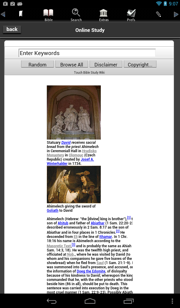 Touch Bible (KJV with Audio):Amazon.de:Appstore for Android