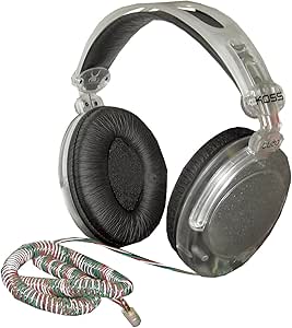 Amazon.com: Koss CL-80 Clear Headphones with 12ft Cord: Musical Instruments